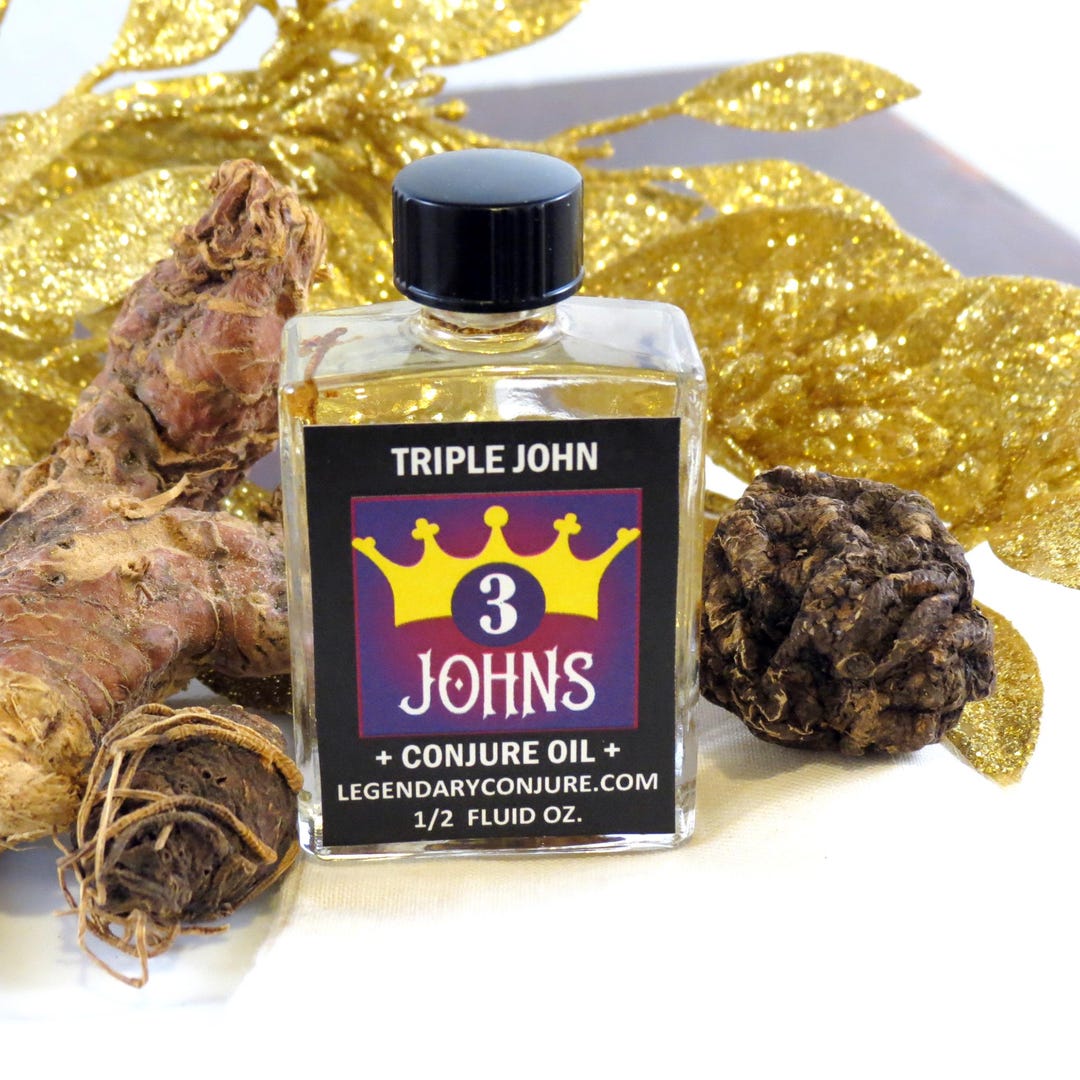 Triple John/three Johns Conjure Oil - Personal Power - Court Case ...