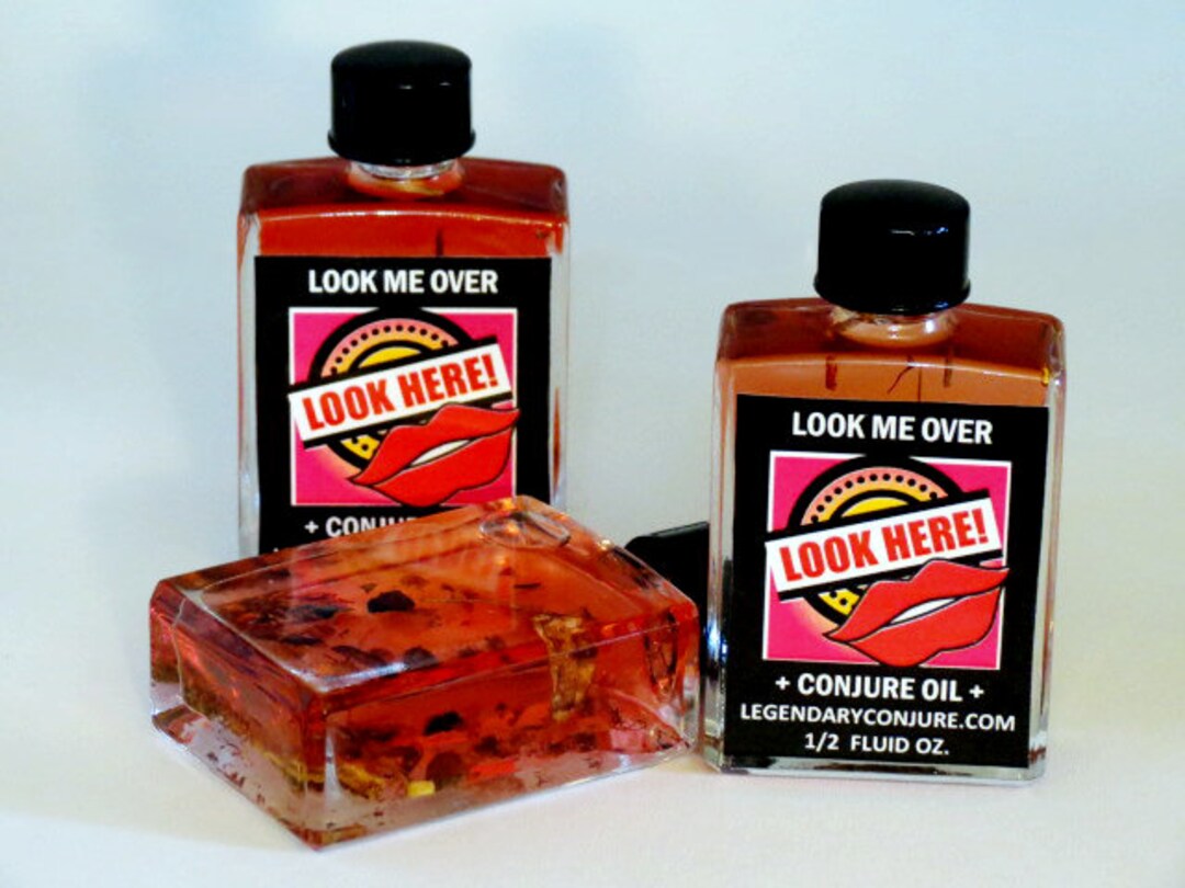 Look Me Over Conjure Oil // Draws Attention, Get Noticed, Make Them ...