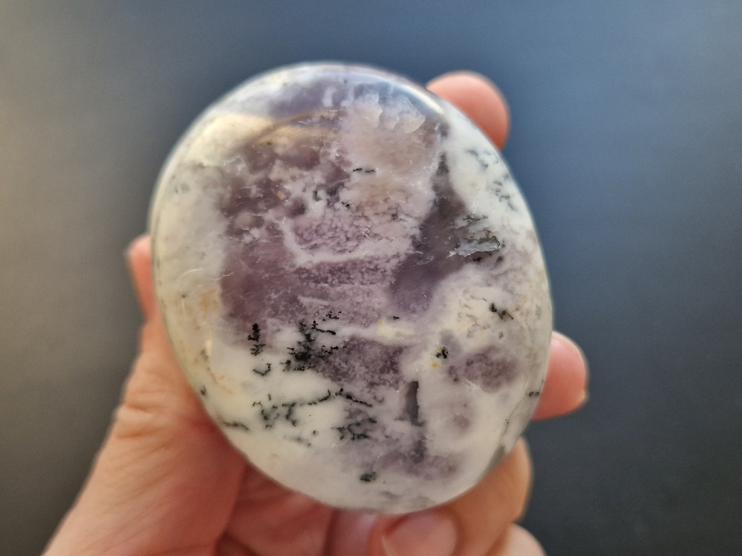 Magical Merlinite XL Merlinite Palmstone Dendritic Opal Merlinite - Etsy