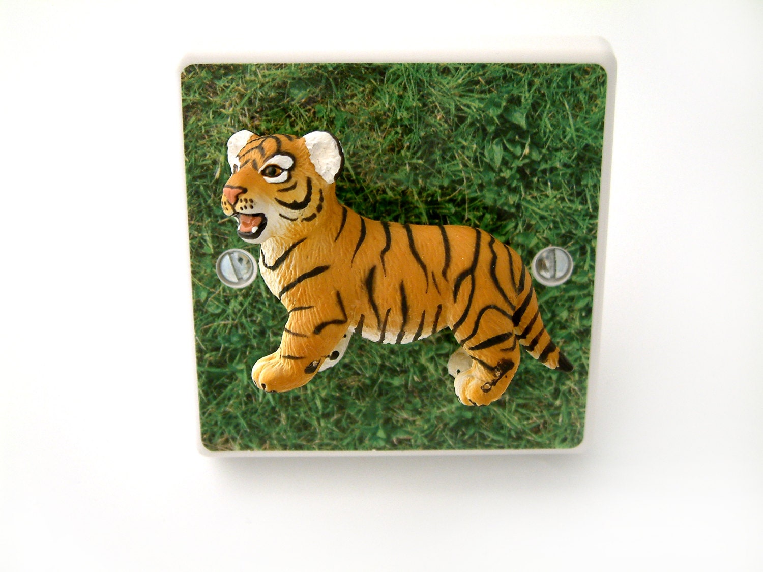 Tiger Cub Light Switch for a Safari Themed Bedroom | Etsy UK