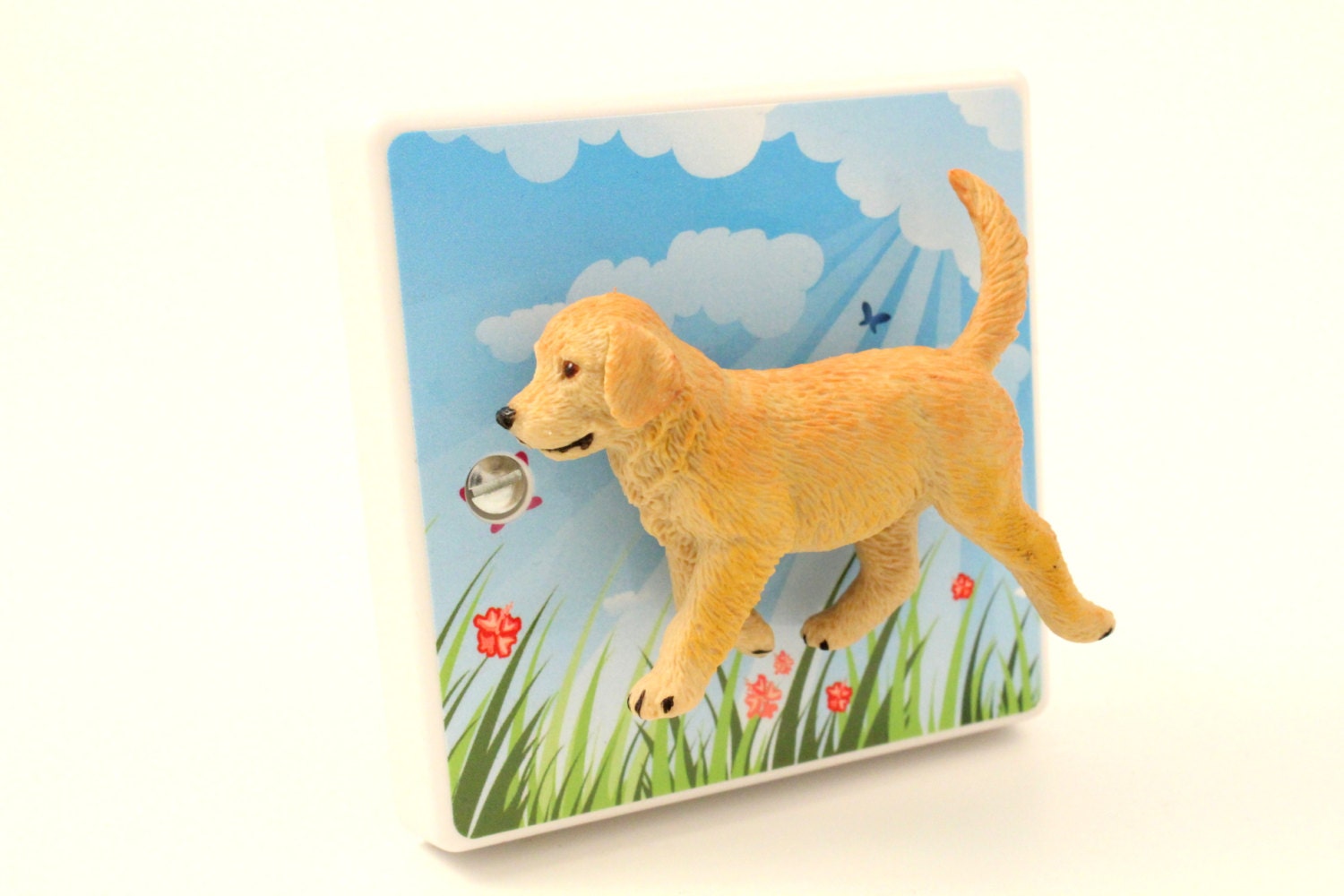 Decorative Puppy Dog Light Switch Nursery Dimmer Switch | Etsy UK