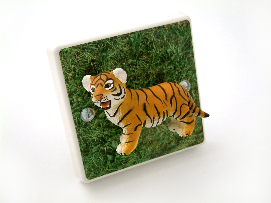 Tiger Cub Light Switch for a Safari Themed Bedroom - Etsy