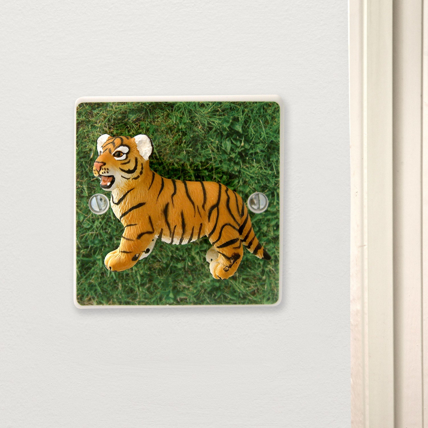 Tiger Cub Light Switch for a Safari Themed Bedroom | Etsy UK