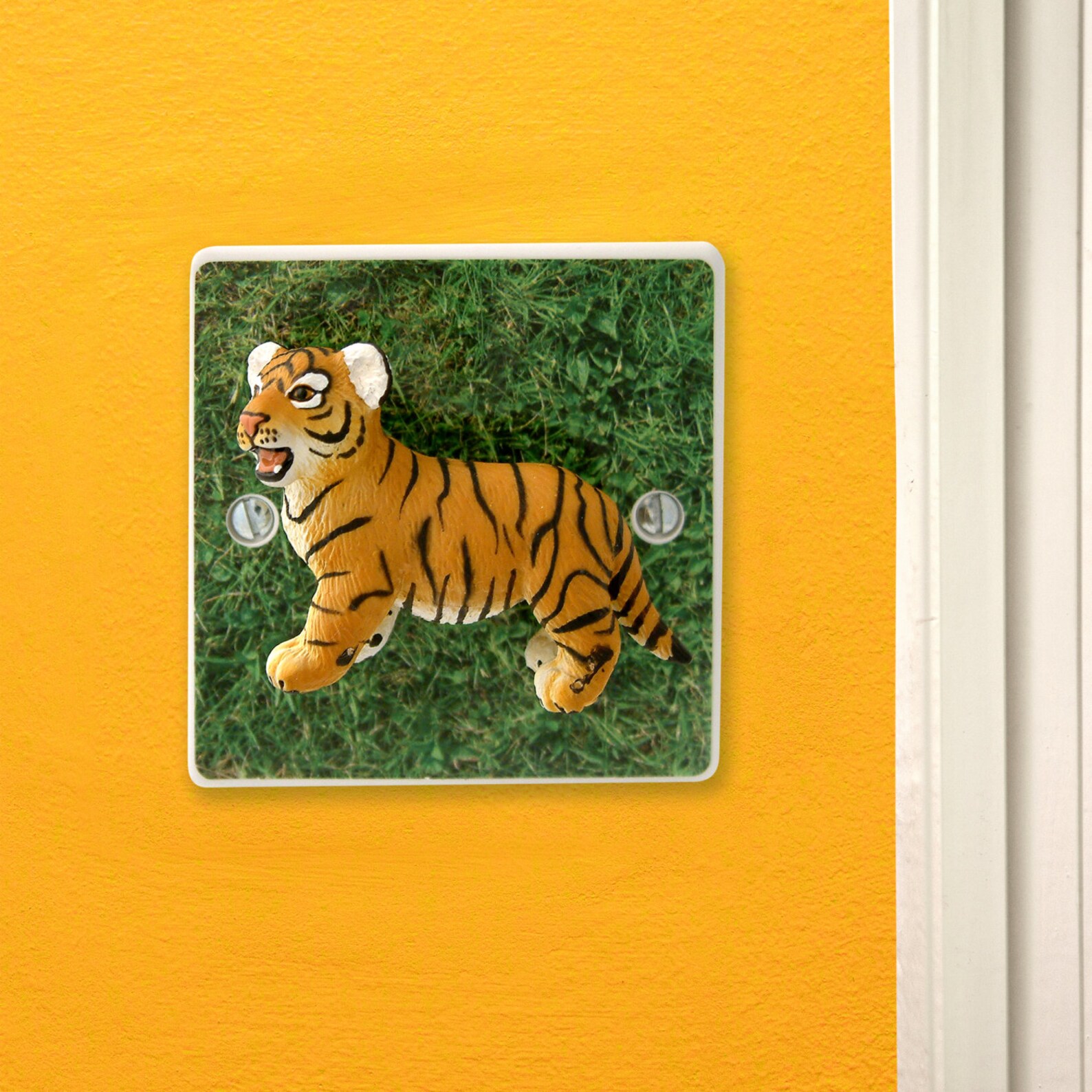 Tiger Cub Light Switch for a Safari Themed Bedroom | Etsy UK