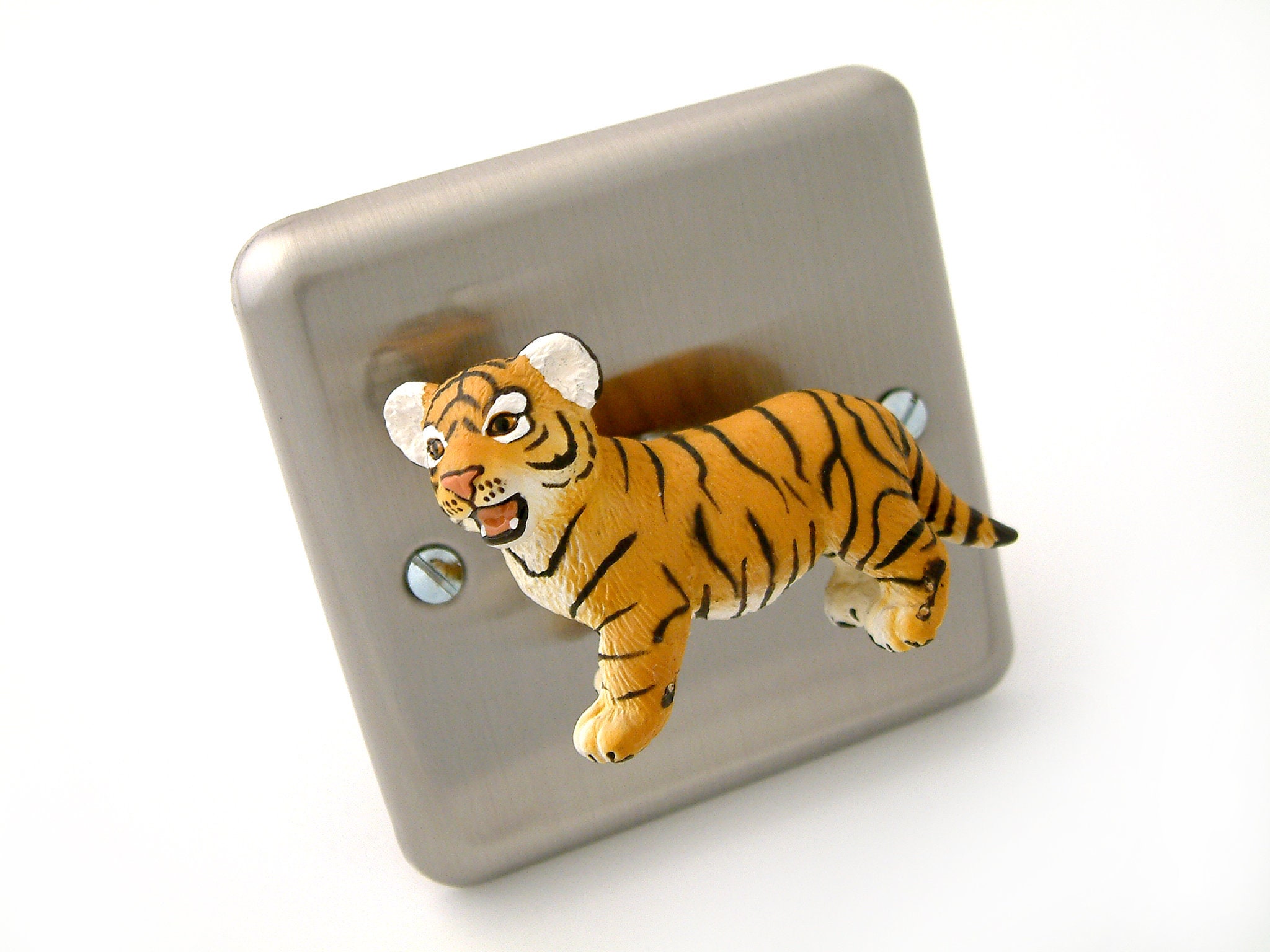 Tiger Cub Light Switch for a Safari Themed Bedroom | Etsy UK