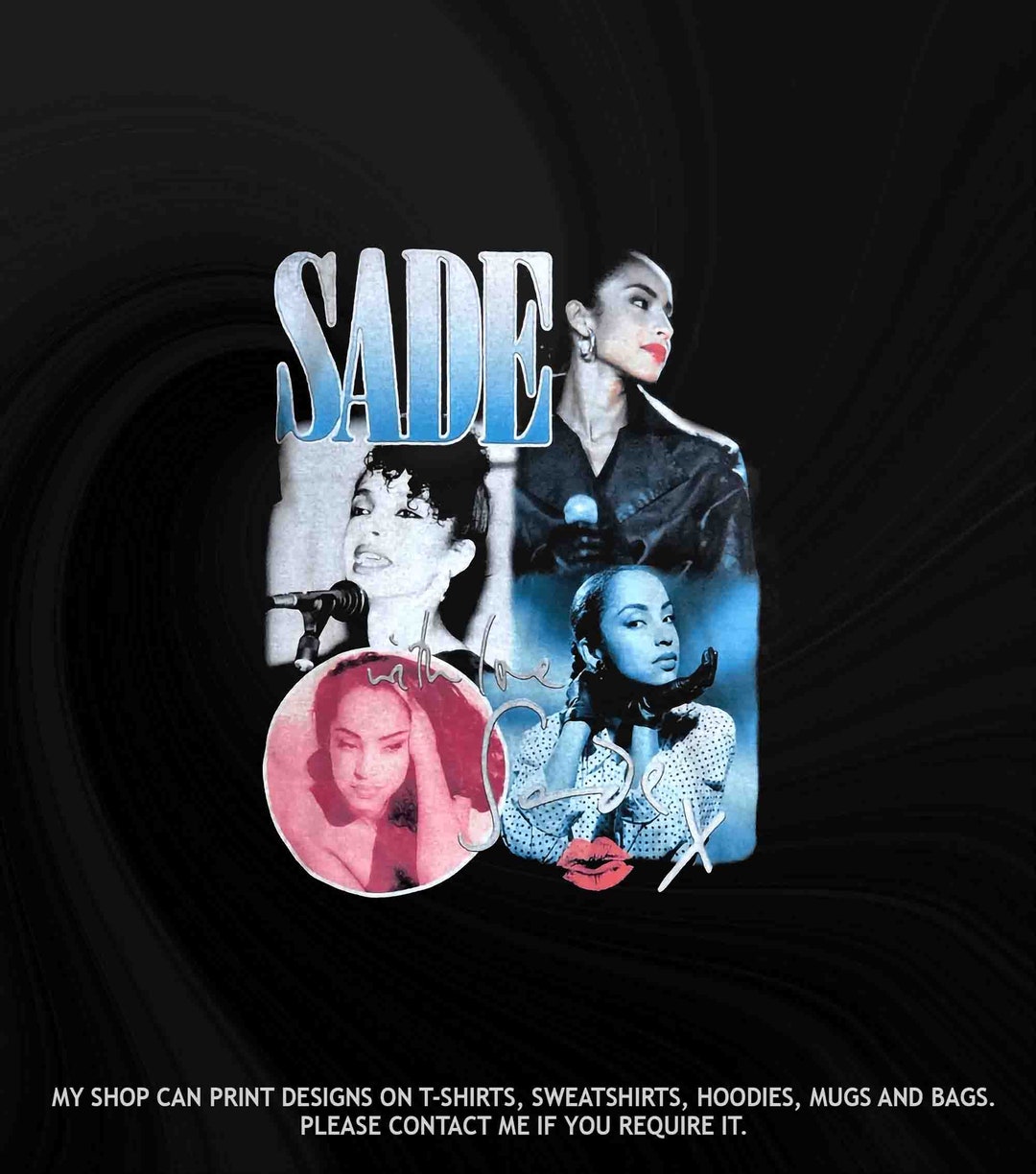 Sade Adu PNG, Sade Png Digital Download File Sublimation, Svg File, PNG ...