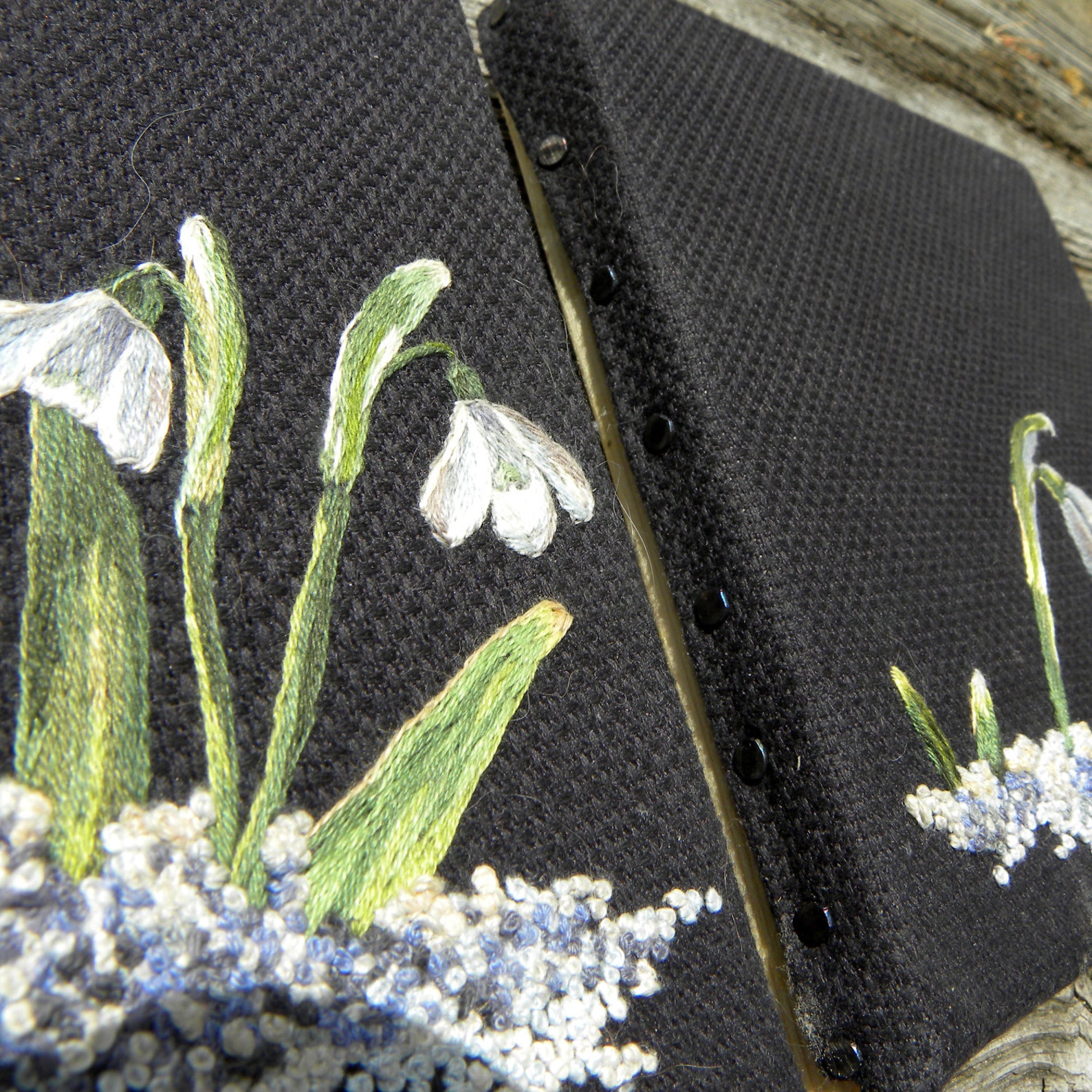 Snowdrop Embroidery - Etsy