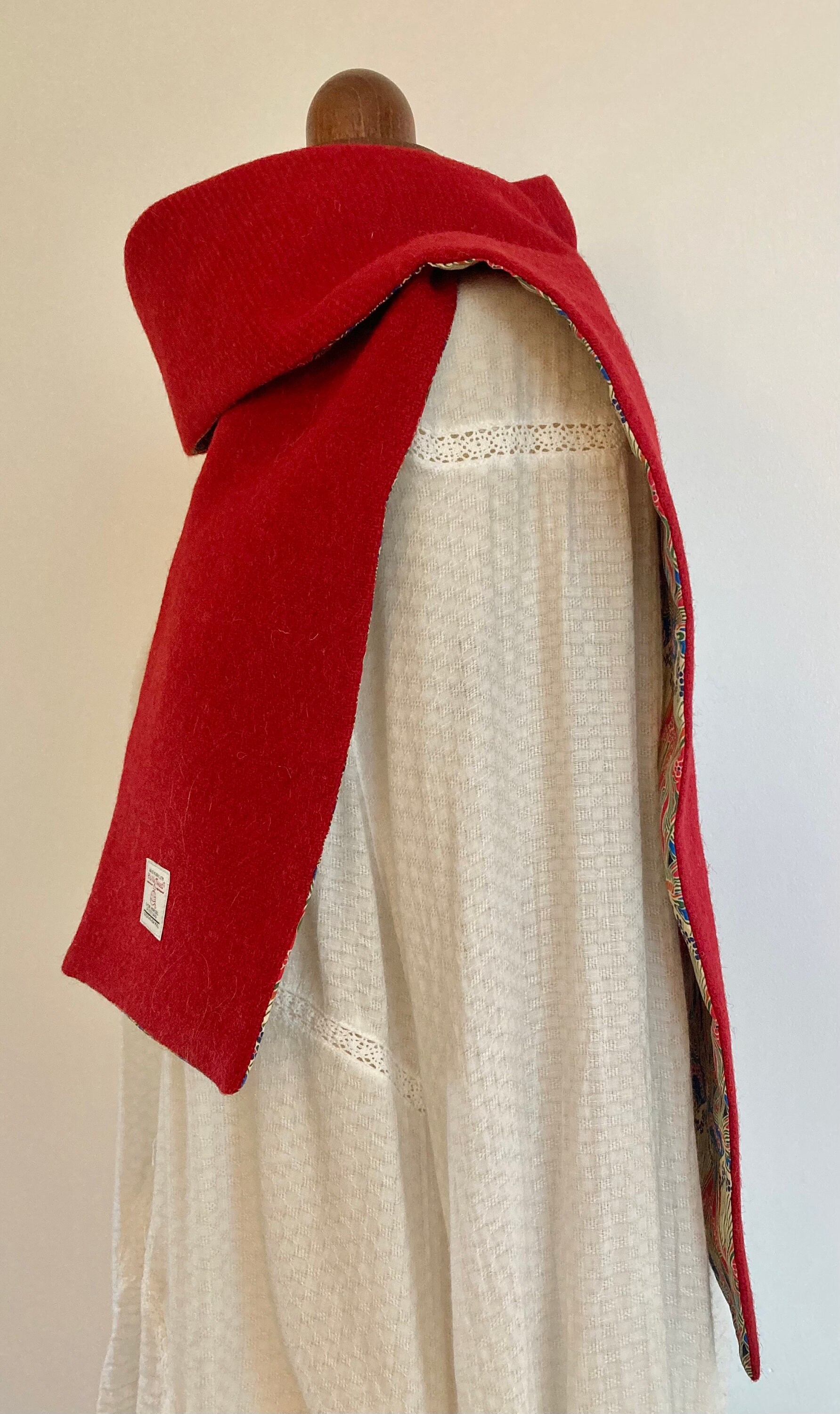 Harris Tweed, Liberty of London Fabric Scarf - Etsy