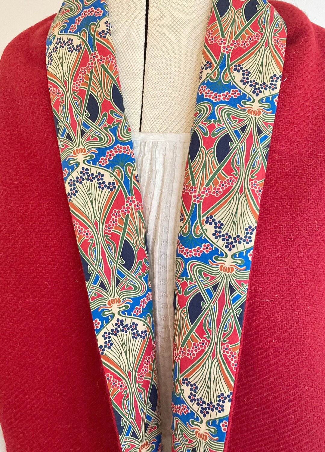 Harris Tweed, Liberty of London Fabric Scarf - Etsy