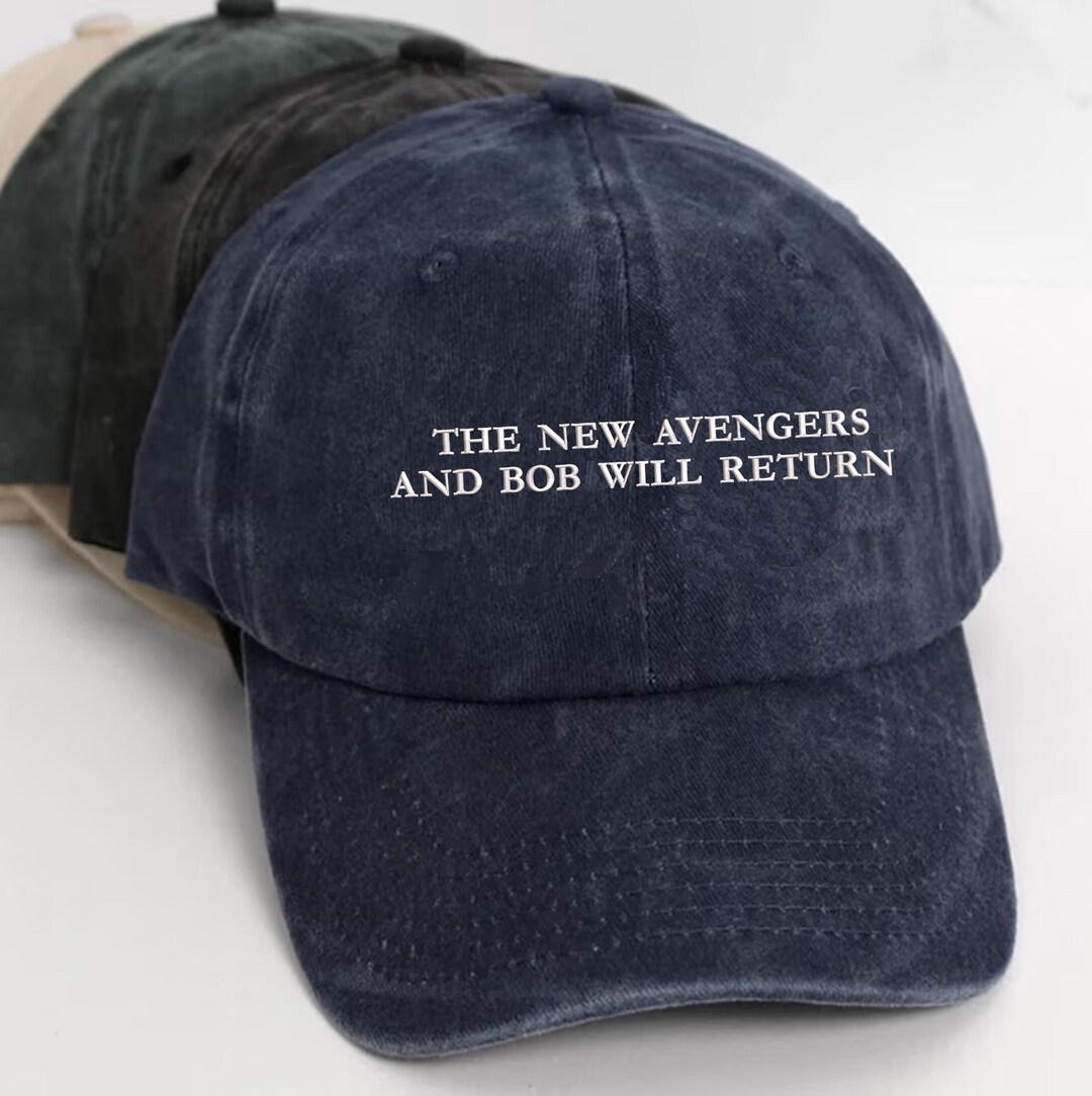 Classic Embroidered Avengers Bob Will Return Cap, Marvel Cap, New ...