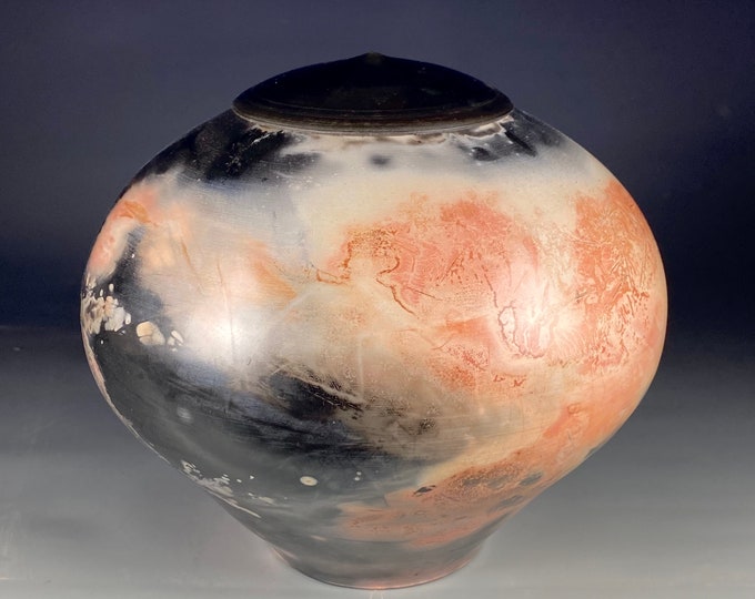 Art Urn for Ashes - Ceramic Urn - Raku Urn - Raku Ceramic - Etsy
