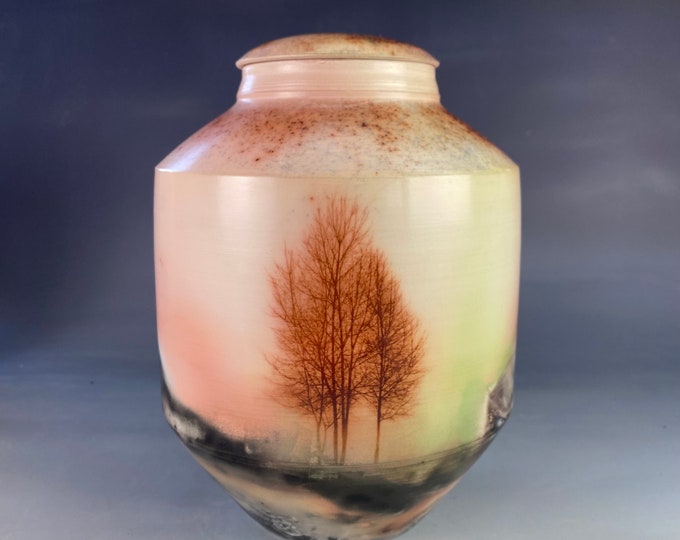 Art Ceramic Urn Urns for Human Ashes Raku Urn Unique Urn Home Decor Urn - Etsy