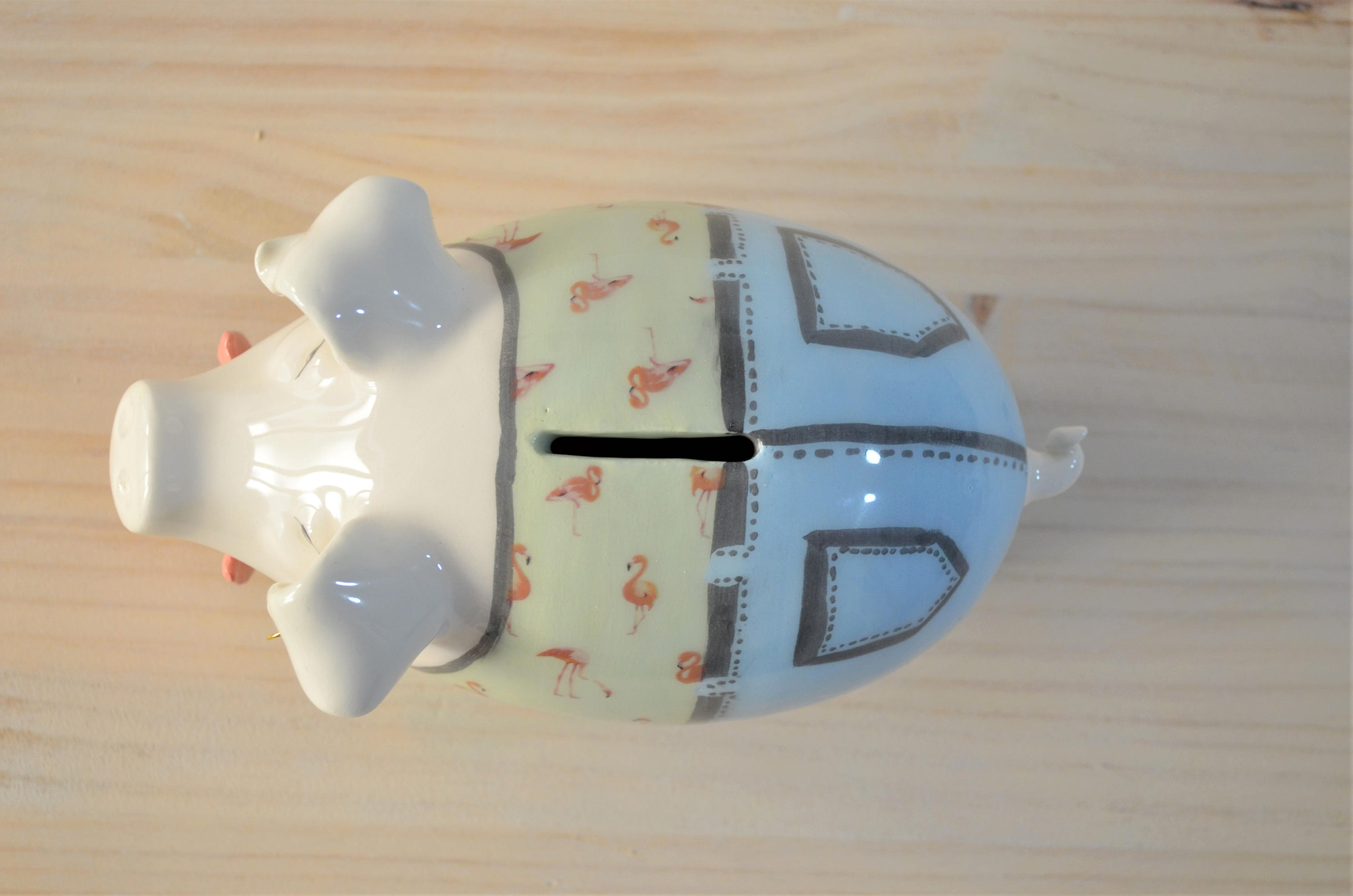 Adorable Hucha Cerdito De Cerámica Hecha a Mano Adorable - Etsy España