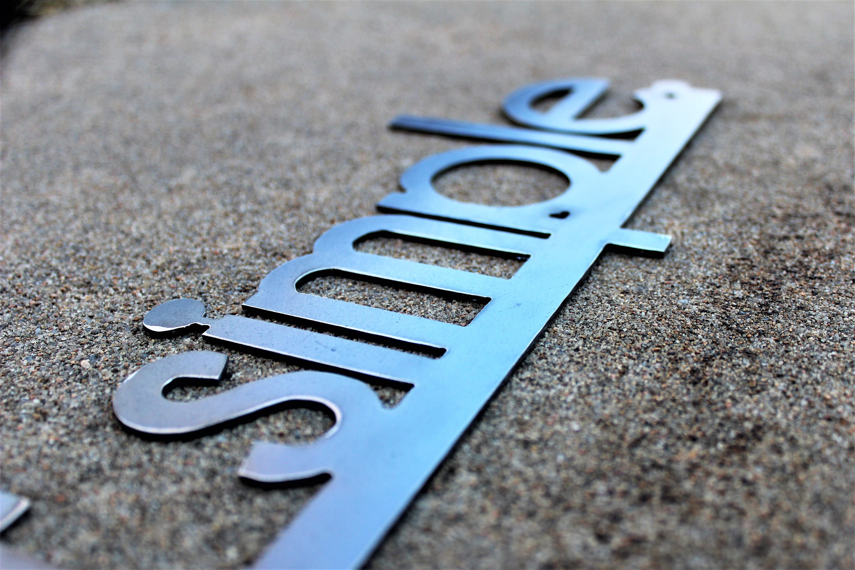 STYLE 6 Custom Metal Sign: Home Decor personalized Metal | Etsy