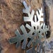 Metal Snowflake Wall Art Set: Silver Holiday Decor (set of 3) - Etsy