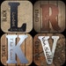 Rustic Metal Letter Decor custom Metal Sign Personalized - Etsy