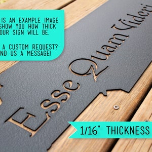 Metal Oklahoma Home Sign / 11th Steel Anniversary Gift / 6th Iron ...