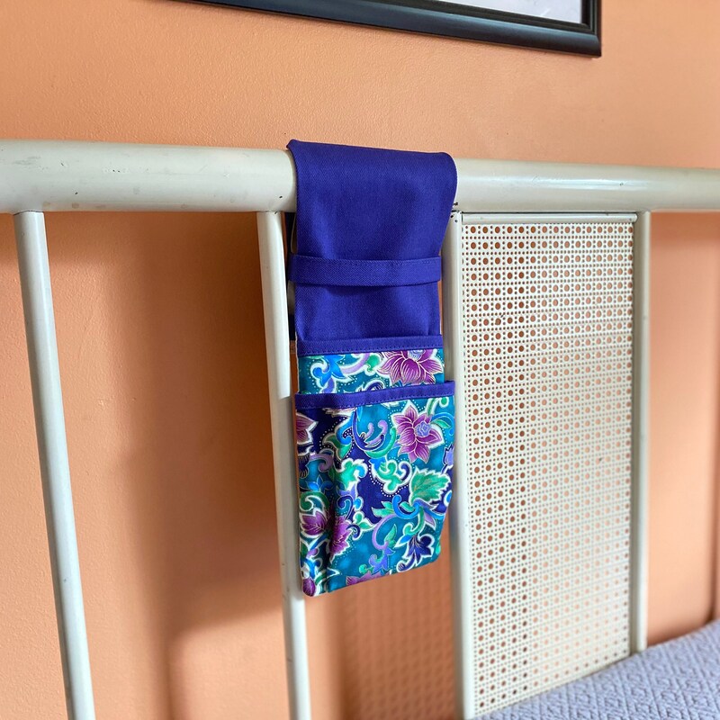 Bed Rail Organizer - Etsy