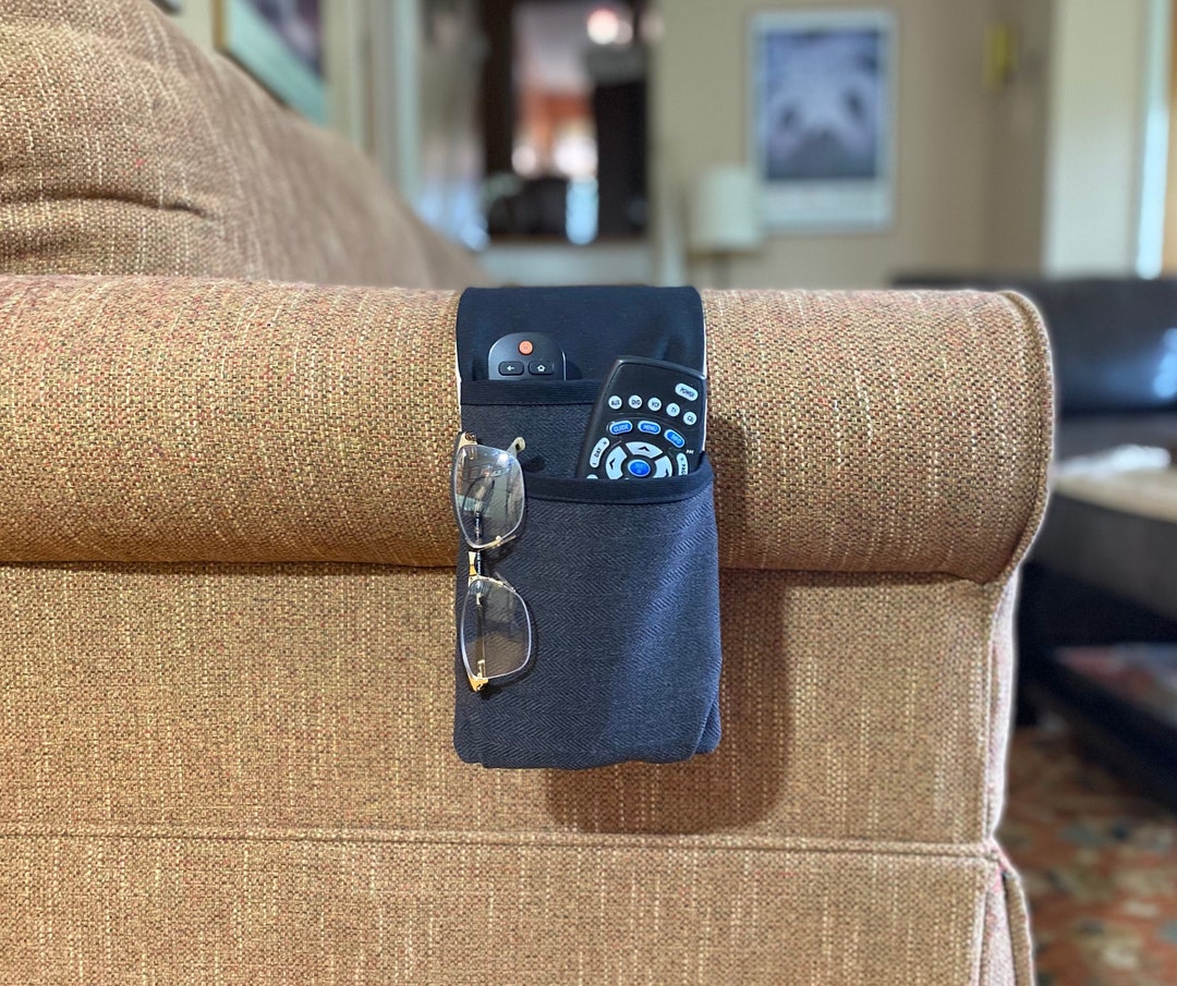 Remote Control Holder Caddy for Sofa Chair Arm, Under Seat Cushion or ...