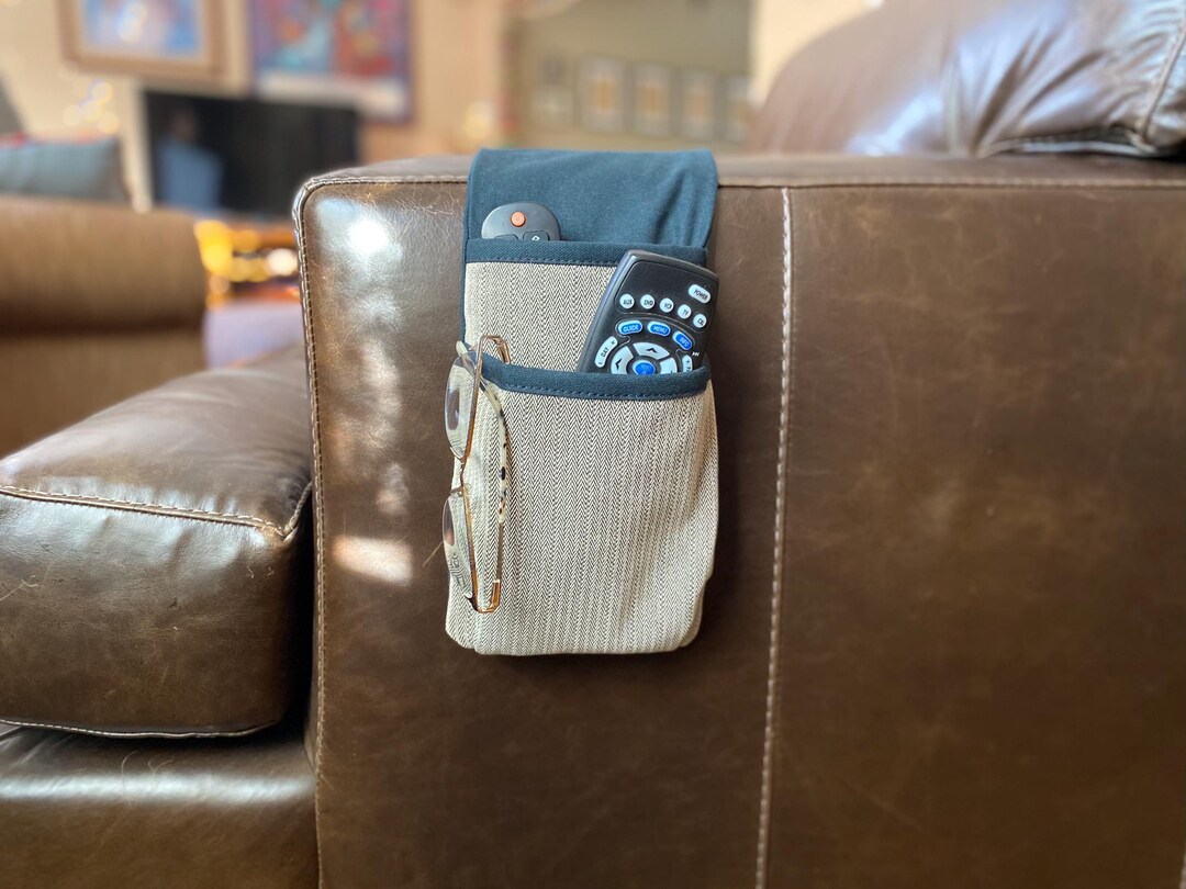 Remote Control Holder Caddy for Sofa Chair Arm, Under Seat Cushion or ...