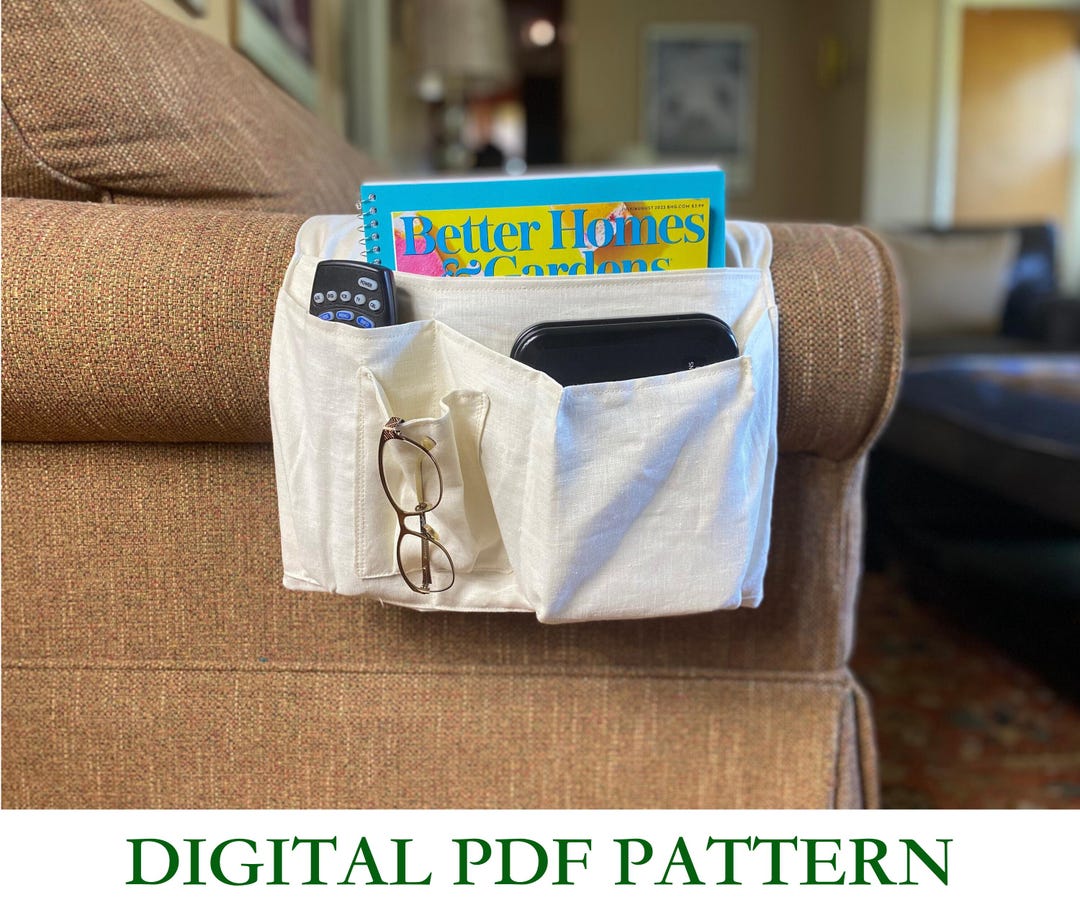 Large Remote Control Caddy DIY Pattern & Instructions. PDF Digital ...