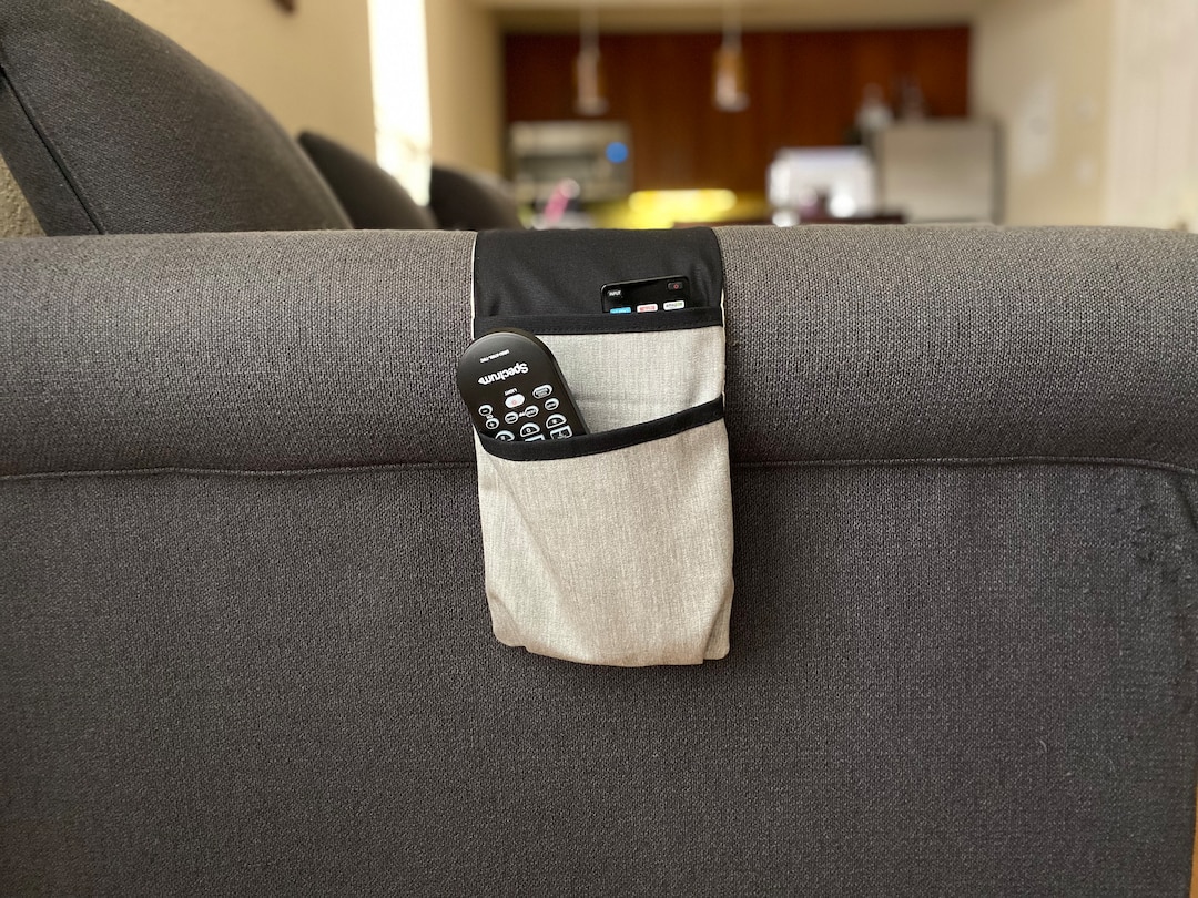 Remote Control Holder Caddy for Sofa Chair Arm, Under Seat Cushion or ...