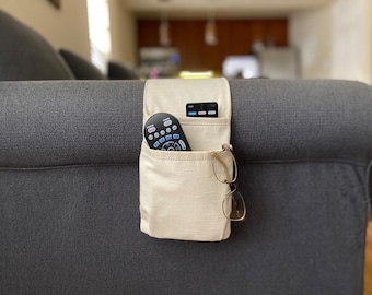 Remote Control Holder Caddy for Sofa Chair Arm, Under Seat Cushion or ...