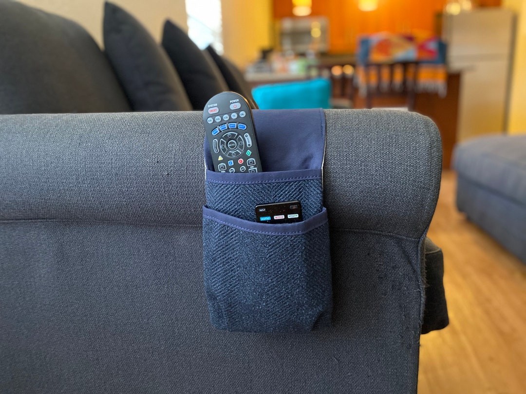 Remote Control Holder Caddy for Sofa Chair Arm, Under Seat Cushion or ...