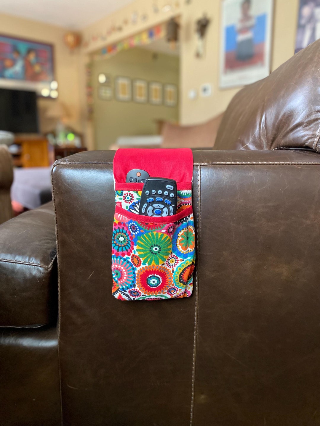 Remote Control Holder Caddy for Sofa Chair Arm, Under Seat Cushion or ...