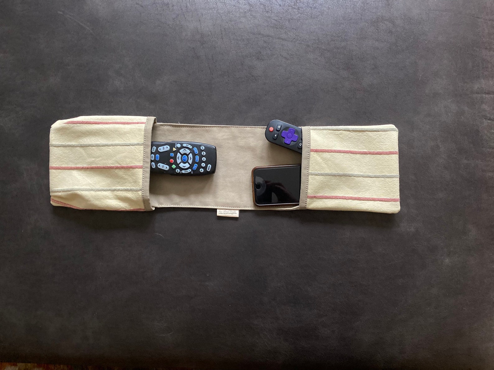 Remote Control Caddy PDF Pattern for Sofa Arm Under Seat - Etsy