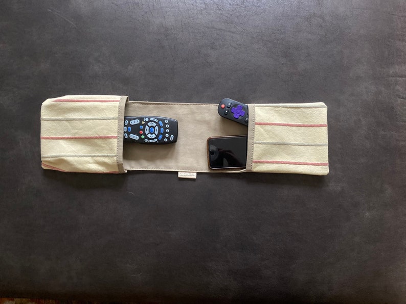 Remote Control Caddy PDF Pattern for Sofa Arm Under Seat | Etsy