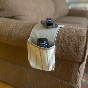 Remote Control Caddy PDF Pattern for Sofa Arm Under Seat | Etsy