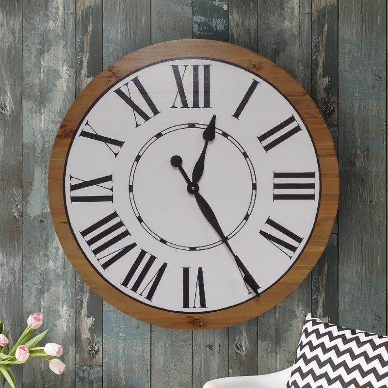 Farmhouse Clock - Etsy
