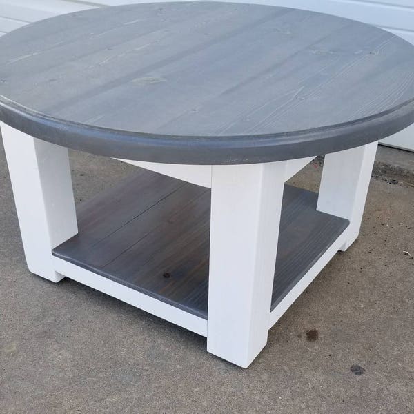 Gray Stained Table Top - Etsy