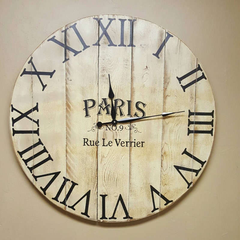Farmhouse Wall Clock - Etsy