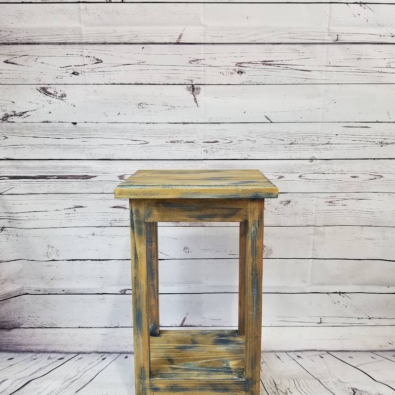 Rustic Side Table - Etsy