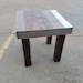 Reclaimed Wood End Table Rustic Table Farmhouse Furniture Farmhouse ...