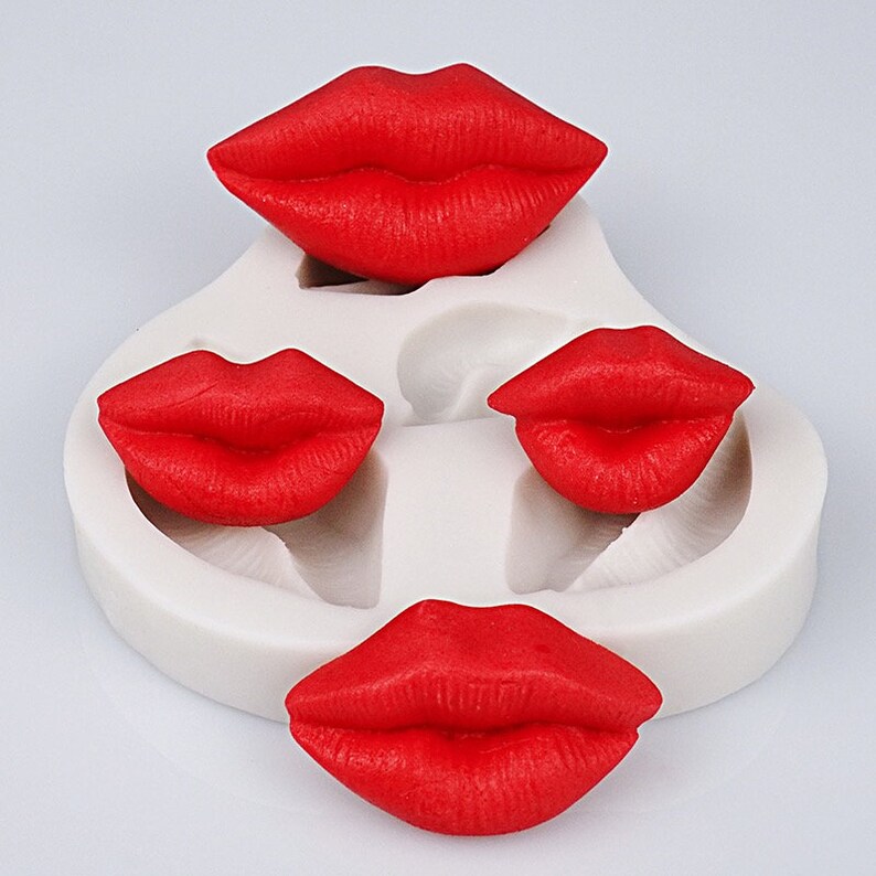 Lips Silicone Mold Resin Mold Chocolate Mold Craft Mold | Etsy