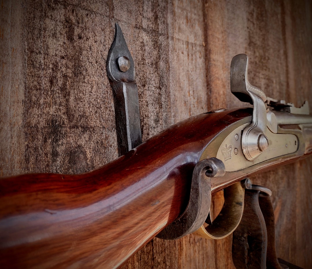 Hook, Hand Forged Flame Top Gun Hook, Frontier Hook, Rustic Hook - Etsy