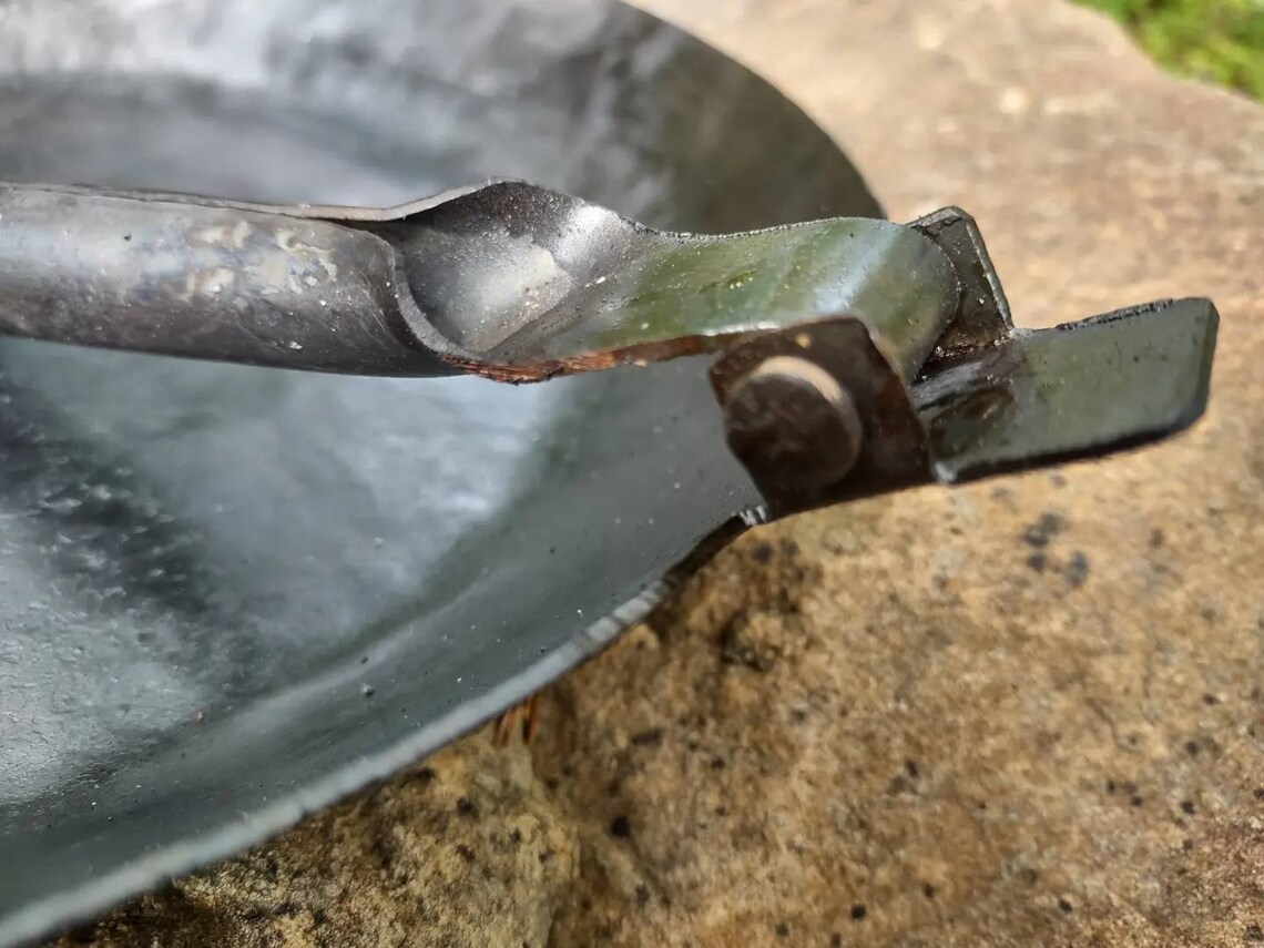 Folding Handle Deep Skillet / Pot - Etsy