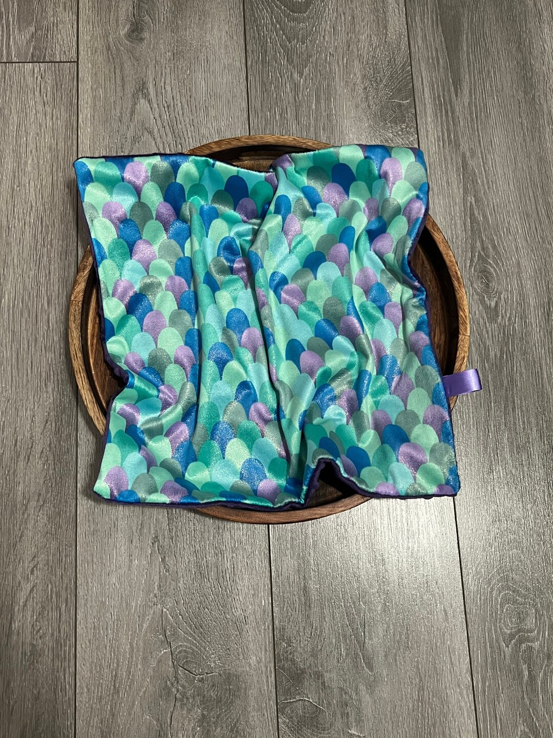 Minky Security Lovey Blanket Mermaid Baby Tag Blankie - Etsy