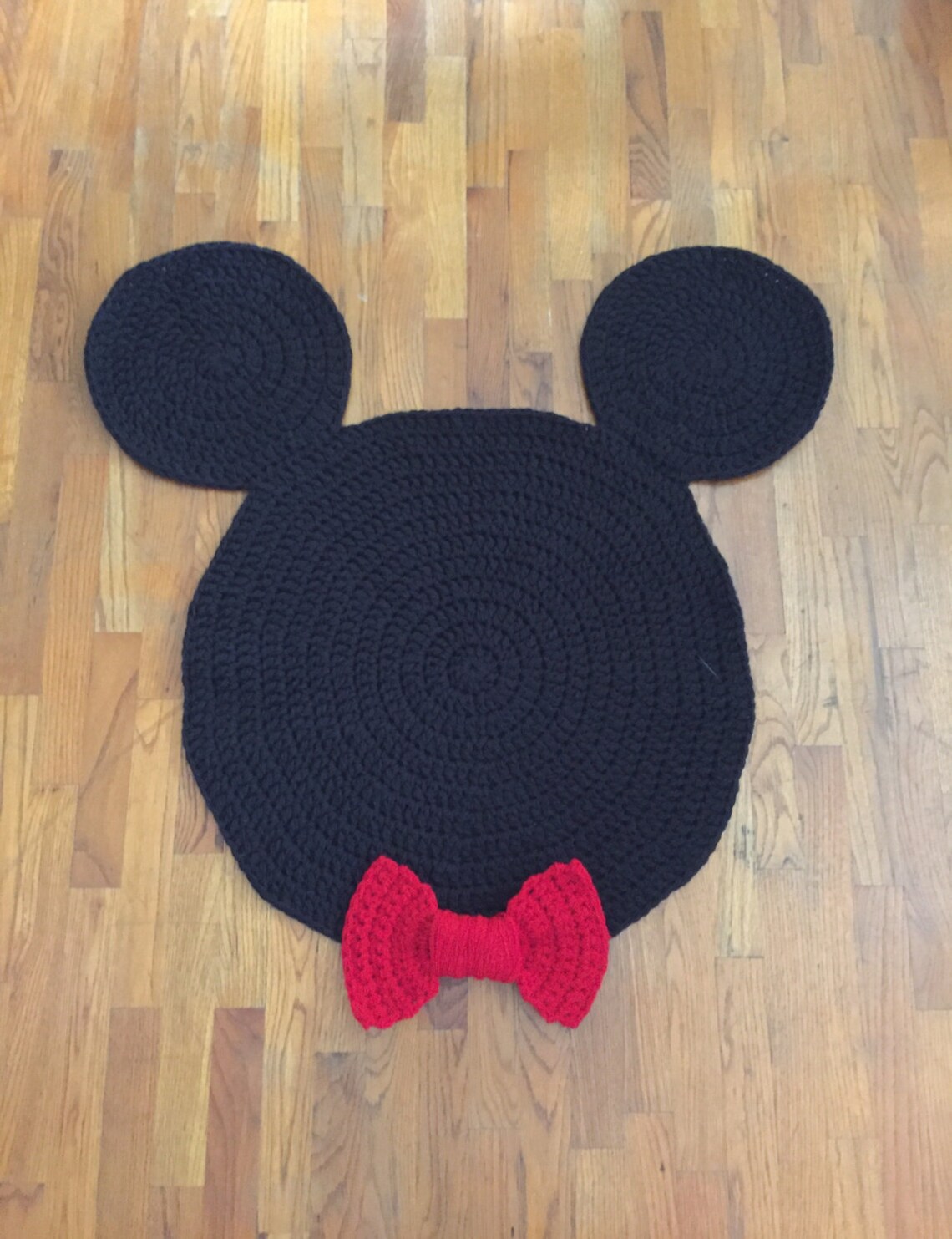 Chunky Mickey Mouse Disney Inspired Nursery Rug Play Mat Baby | Etsy