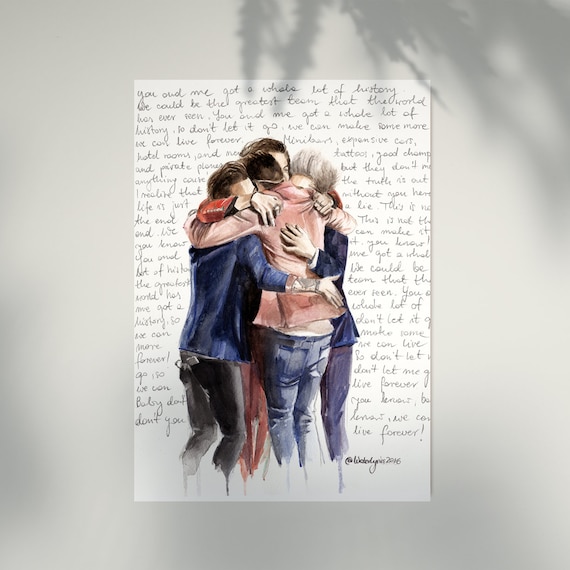 One Direction Posters Drawn