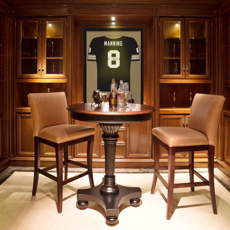 New Orleans Saints Archie Manning Jersey Framed Print - Etsy
