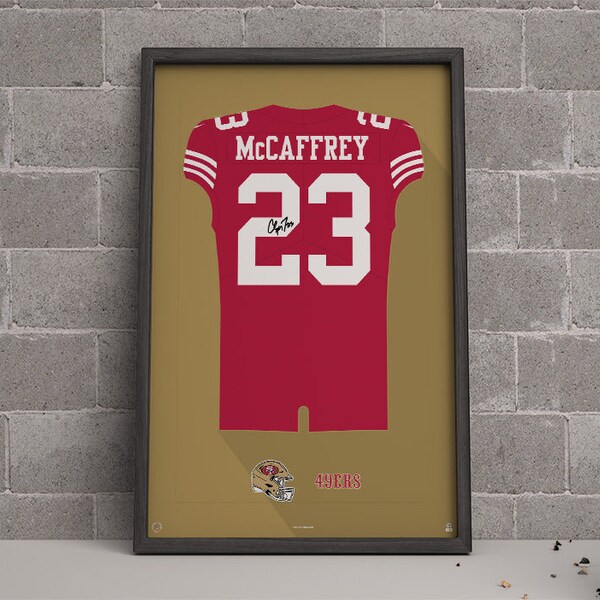 Christian Mccaffrey 49ers Poster - Etsy