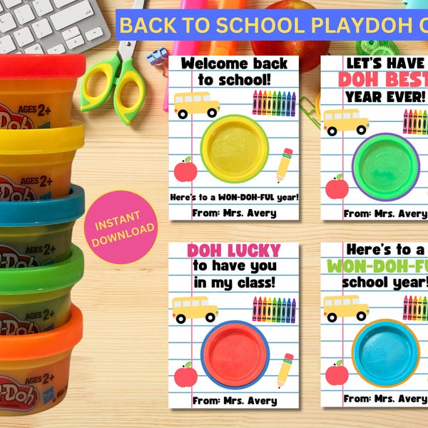 Play Doh Card - Etsy