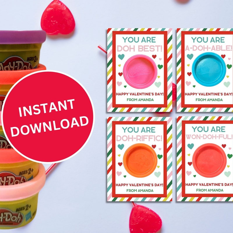 Play Doh Card - Etsy