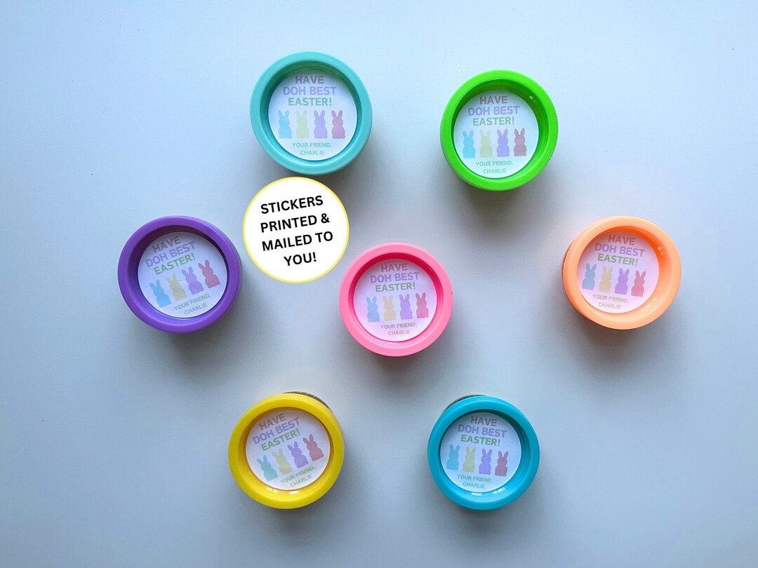 Have DOH BEST Easter Playdoh Stickers | Playdoh Easter Stickers ...