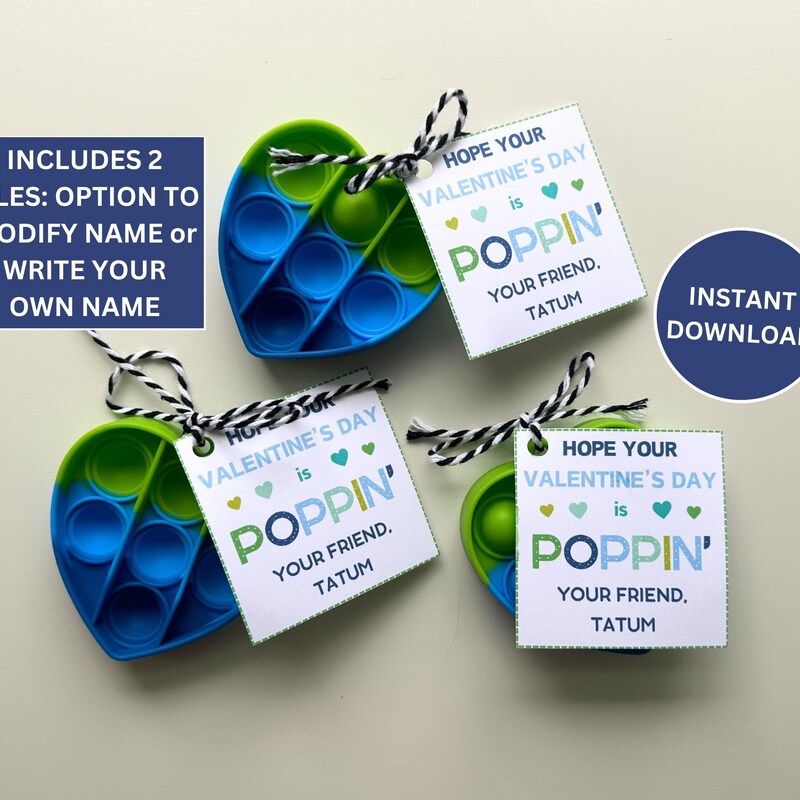 Push Pop Valentine Day - Etsy