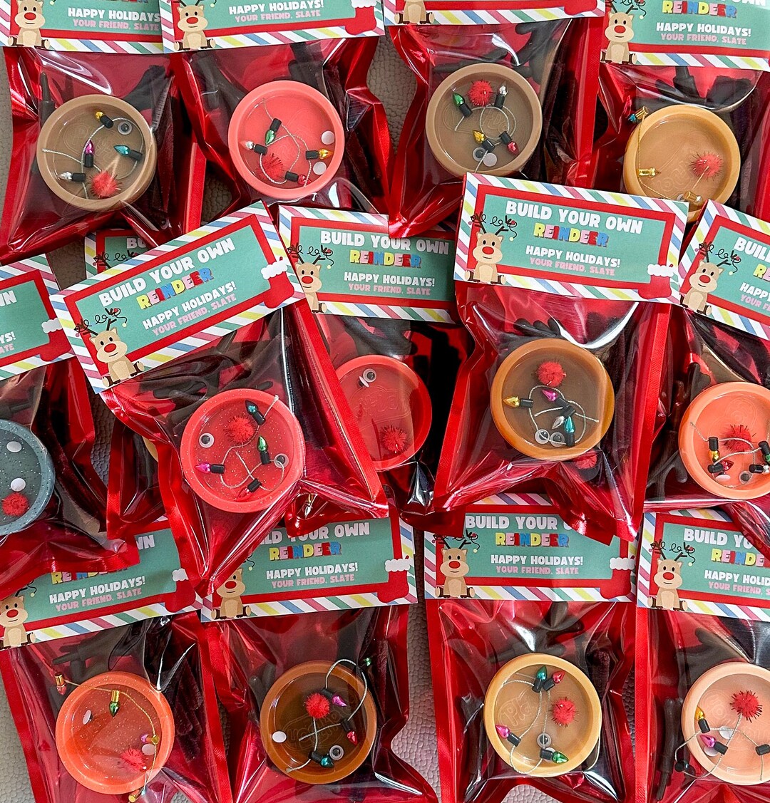 Holiday REINDEER Kit | Build Your Own Reindeer | Christmas Playdoh ...
